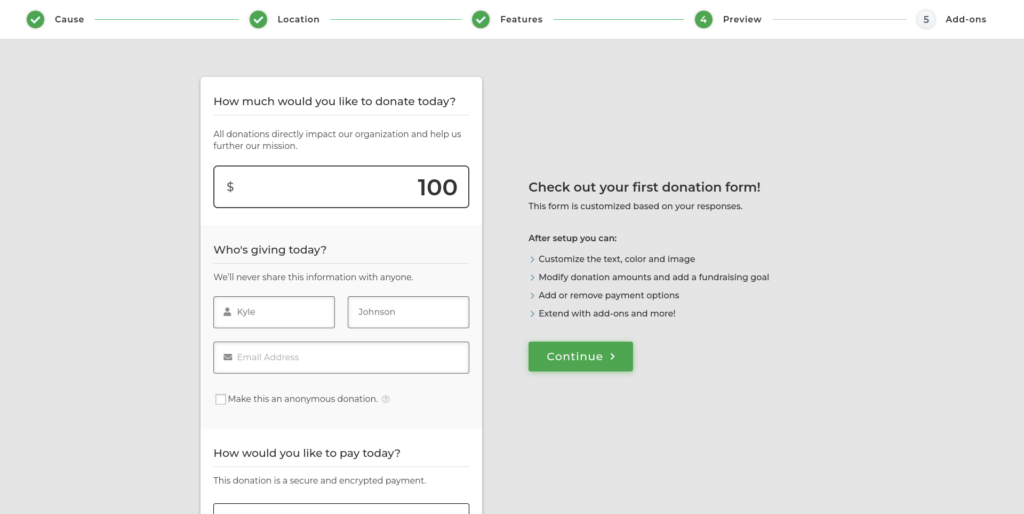 First Time Configuration For Givewp Donation Forms | Site Builders Guild
